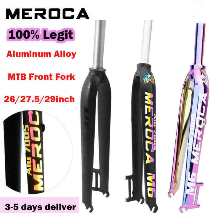 MEROCA bicycle front fork mountain bike hard fork 26 inch 27.5er 29 ...