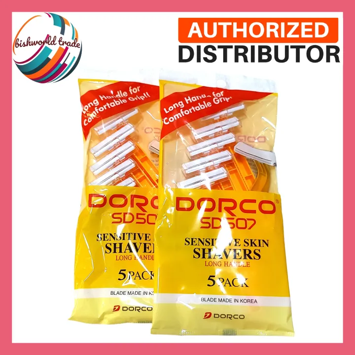 Dorco Yellow Razors Single Blade [Pack of 5] | Lazada PH