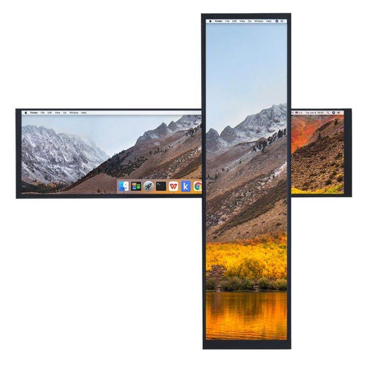 8.8Inch 480X1920 IPS Strip Display, USB HDMI LCD HD Second Screen ...