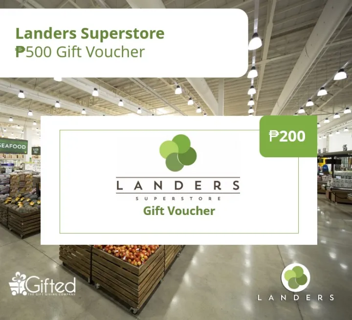 Landers PHP 200 Gift Voucher | Lazada PH