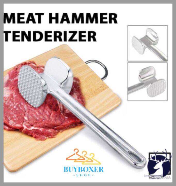 Buyboxer Shop Meat Tenderizer Meat Hammer Steak Tender Tool Stainless ...