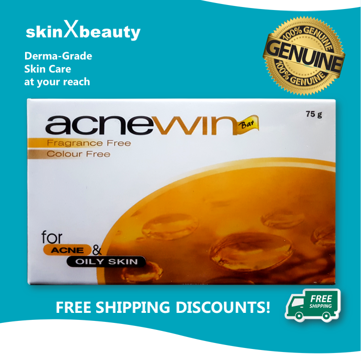 ACNEWIN Bar Soap 75g DERMAGRADE ONHAND AUTHENTIC oily skin anti acne ...