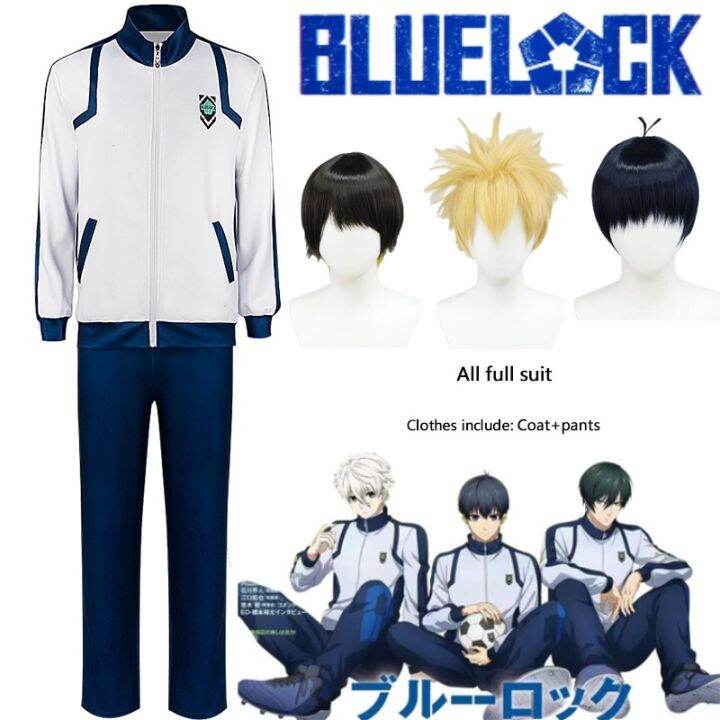 Anime Blue Lock Cosplay Isagi Yoichi Bachira Meguru Chigiri Hyouma ...