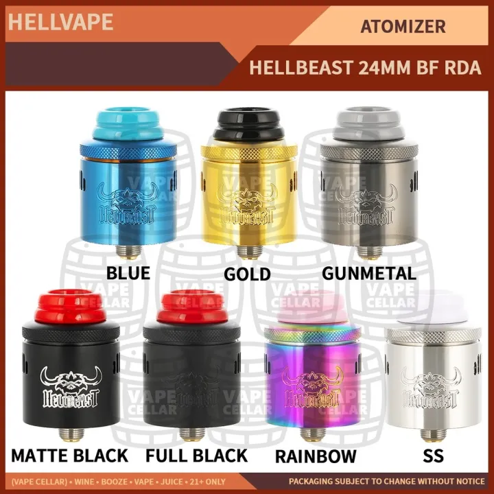 Hellvape Hellbeast 24MM BF RDA Vape Atomizer | Lazada PH