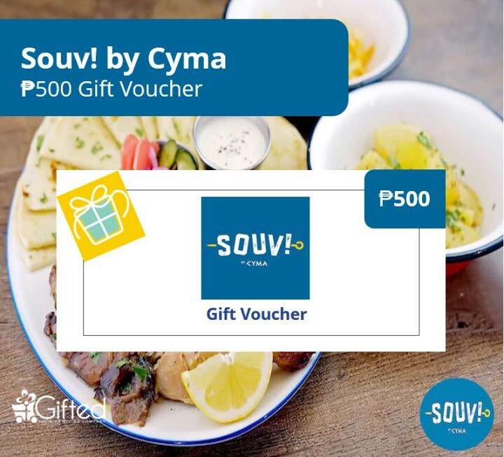 Souv! by Cyma PHP 500 Gift Voucher | Lazada PH