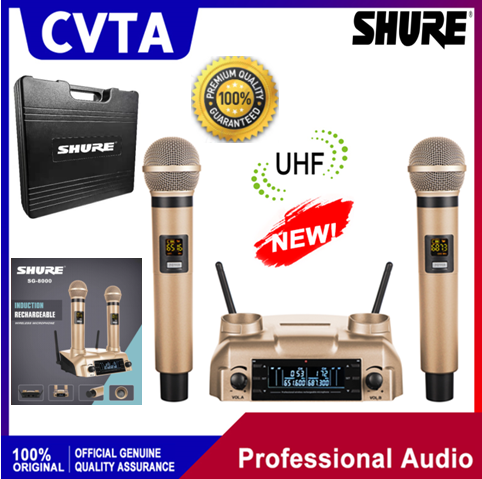 SHURE SG-8000 1for2 wireless microphone stage audio professional ...