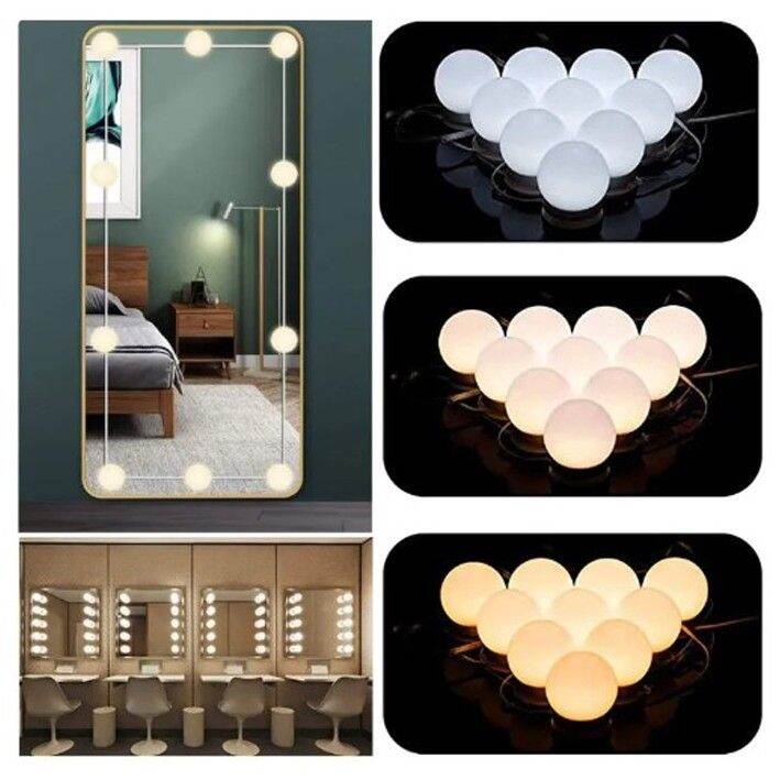 Lampu Led Meja Rias Make Up /Kaca Rias Vanity Mirror Light Bulb K2 ...