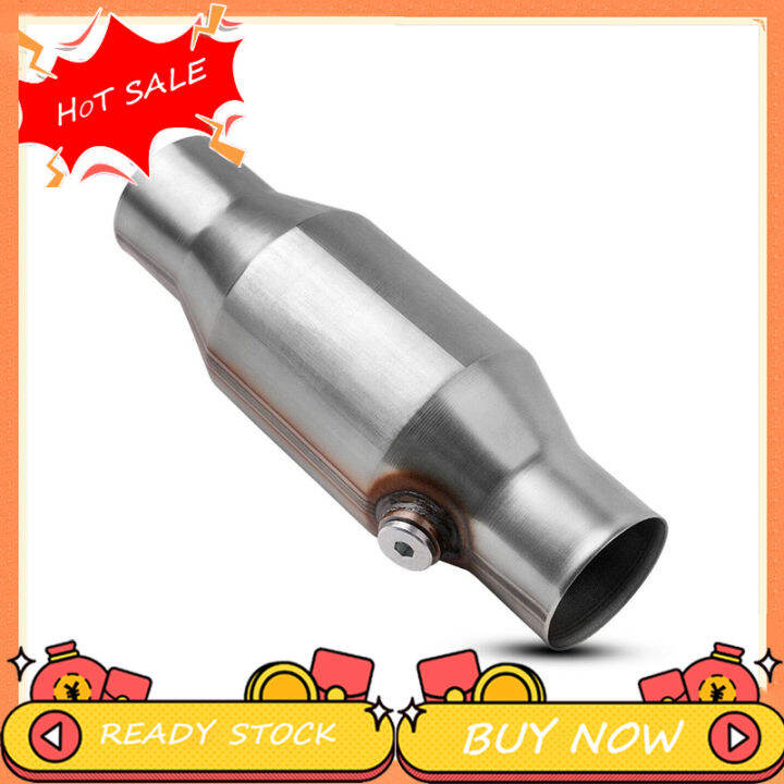 2.5inch Spun Universal Catalytic Converter High Flow Stainless Steel ...