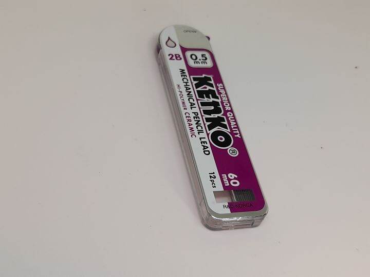 ISI PENSIL MEKANIK KENKO 2B HARGA 1 TUBE ISI 12 BATANG | Lazada Indonesia