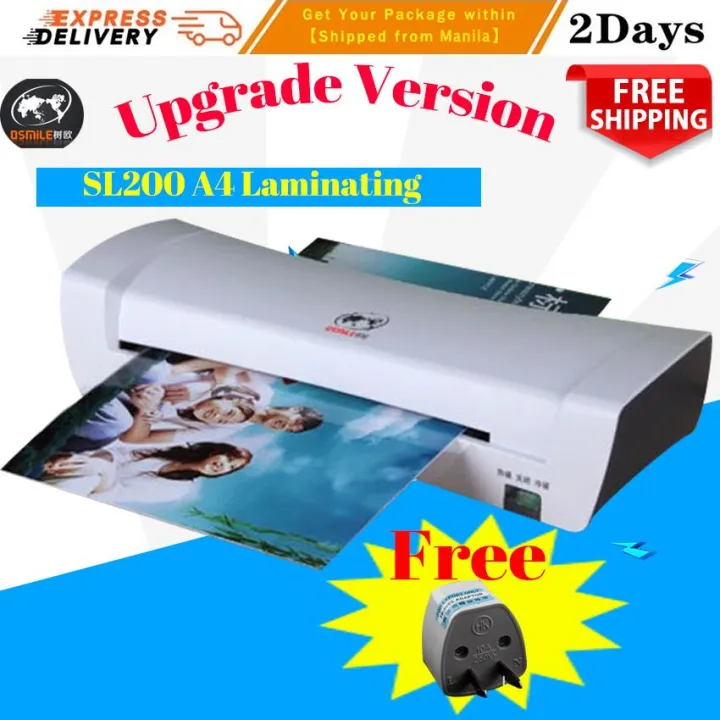 【free Conversion Plug】osmile Sl200 A4 Laminating Machine Hot And Cold