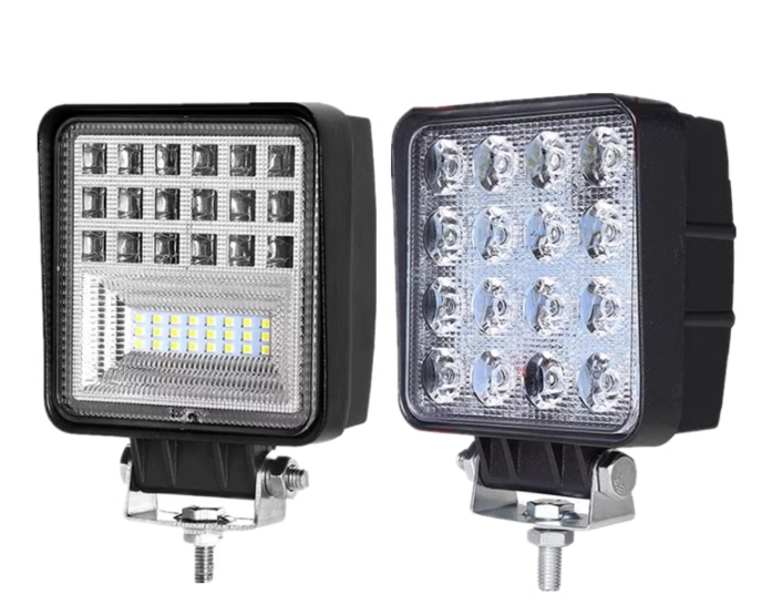 Excavator work light 12V 24V boom light large boom worklight temporary work cab ceiling light ...