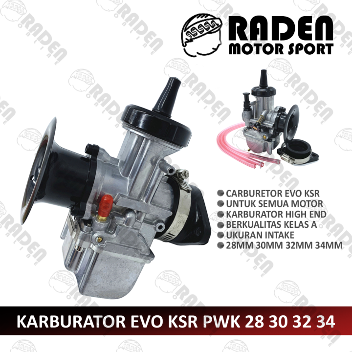 (BISA COD) KARBURATOR KSR EVO PWK 28 30 32 34 RAZOR SERIES MOTOR KARBU KALBURATOR AIRSTRIKE ...