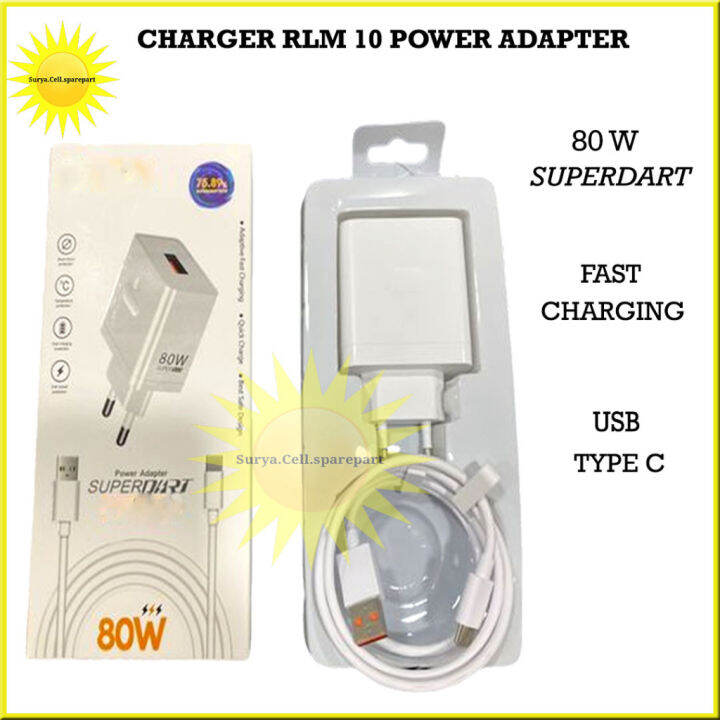 Charger For Rlm 10 Power Adapter Superdart Type C 80w Fast Charging ...