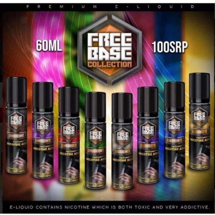 VAPE MOD KIT FREEBASE COLLECTION - 60ml Best Tasting Juice made in ...