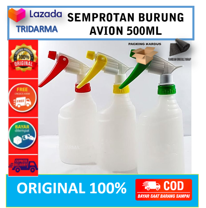 (Darma) Semprotan Burung AVION Sprayer 500cc / Sprayer AVION 500ml ...