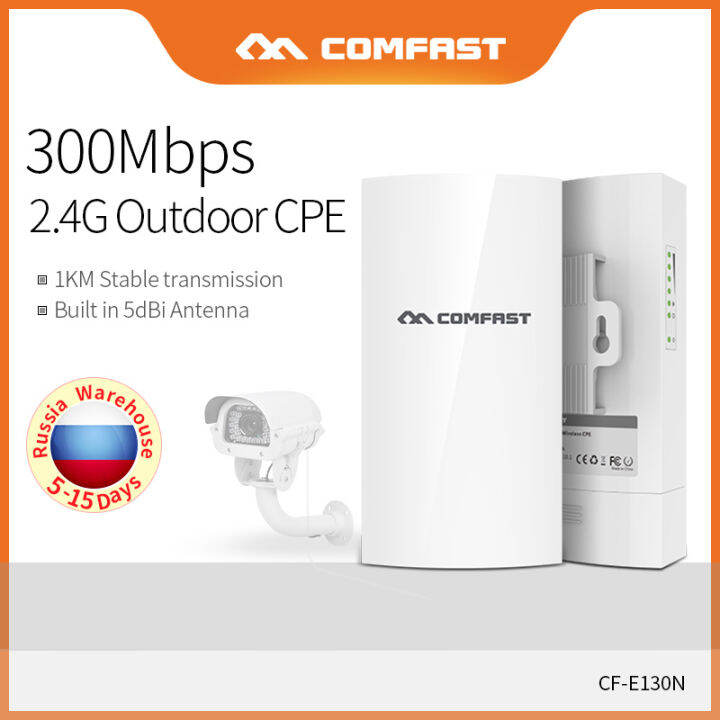 COMFAST 300Mbps กลางแจ้งมินิไร้สาย AP สะพาน2.4กิกะเฮิร์ตซ์1กิโลเมตรระยะ ...