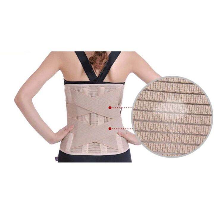 [Steel Plate] Stabilizing Lumbar Lower Back Brace and Support Belt with ...