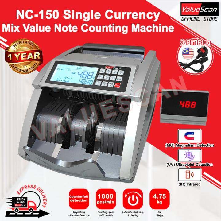 Valuescan NC-150 Money Bank Note Counting Machine | Lazada