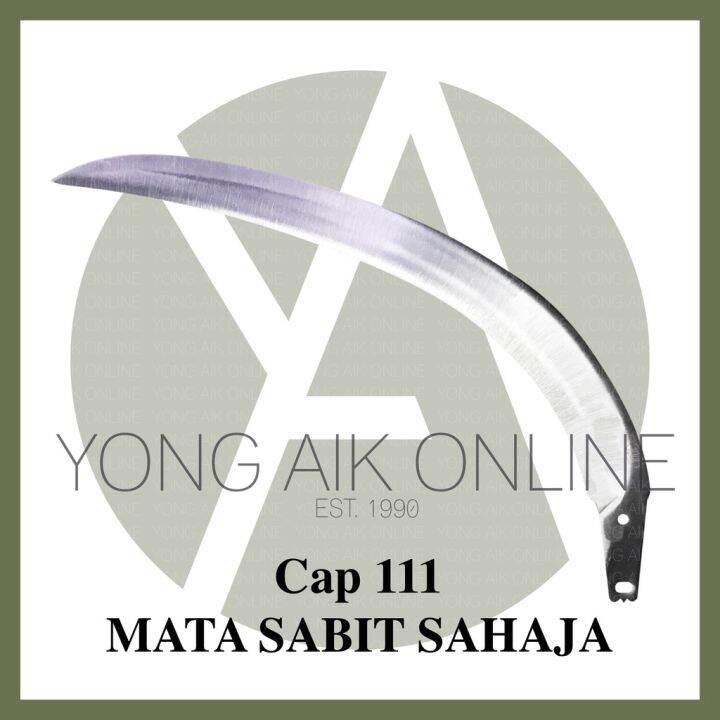 ♗100 ORIGINAL 111 Sabit Sawit | Mata Sabit 111 | Oil Palm Sickle Knife ...