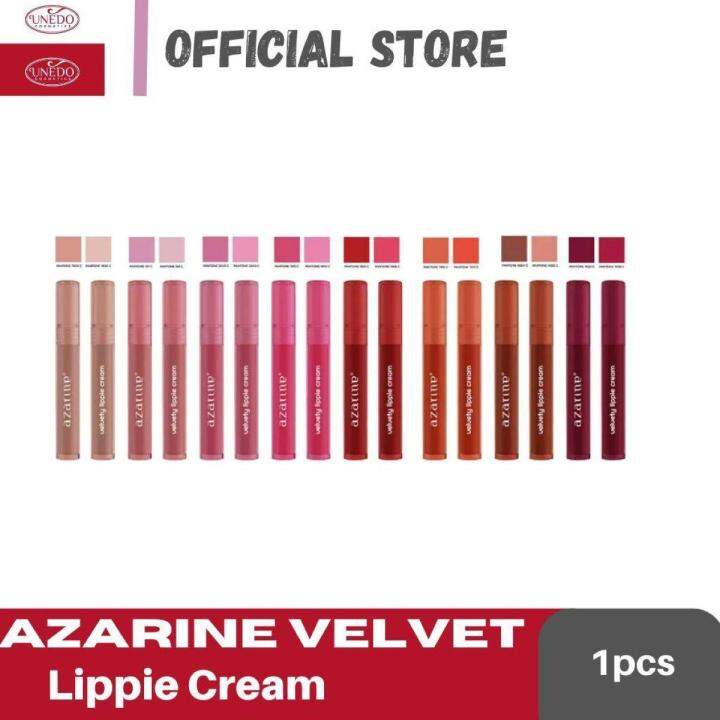 Azarine Velvety Lippie Cream Lip Matte - Lipstik yang Melembabkan dan ...
