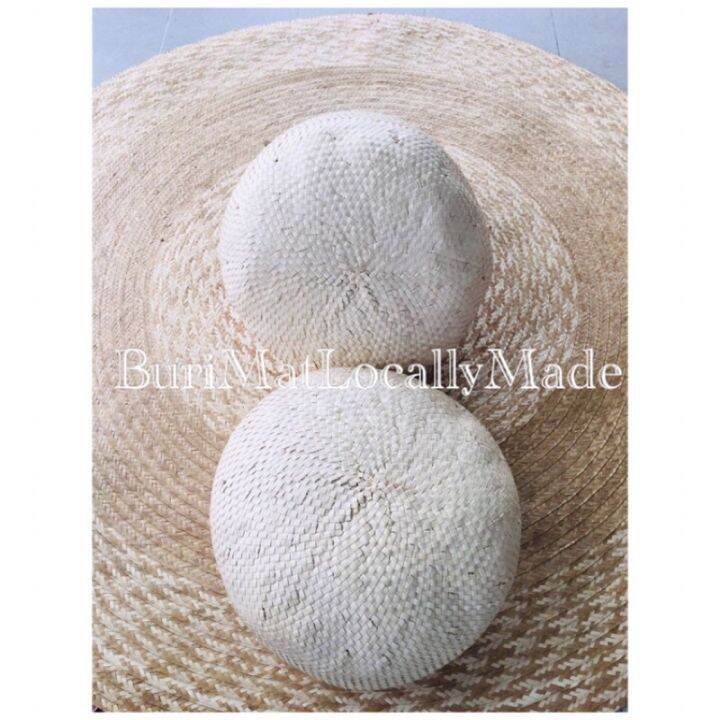 Handmade Native Ottoman - Rattan/ Buri/ Wicker / Seagrass / Bancuan ...