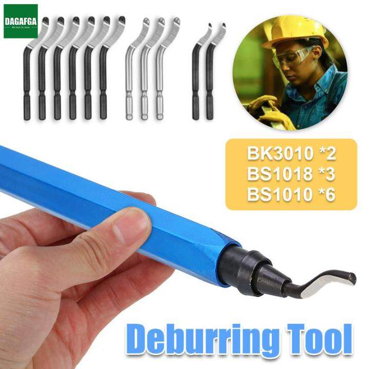DAGAFGA Deburring Tool with 3 Sizes 360°Rotation Blades Deburring ...