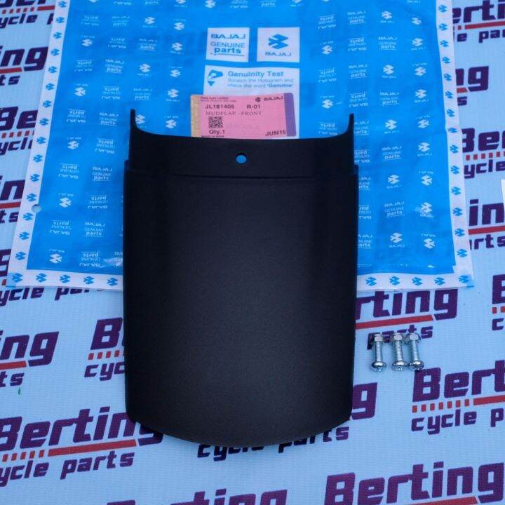 FRONT MUD GUARD FENDER EXTENDER FLAP WITH BOLTS Rouser NS200 200NS ...
