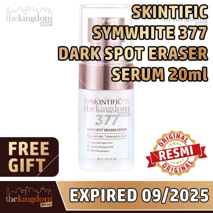 Skintific SymWhite 377 Dark Spot Eraser Serum Brightening Serum 20ml ...