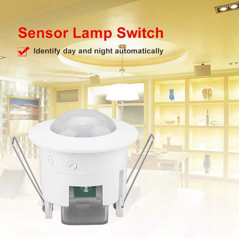 360 Pir Sensor Ceiling Motion Detector Light Switch | Shelly Lighting