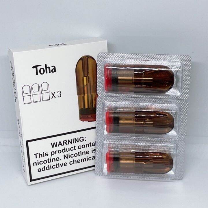 TOHA REFILLABLE POD RELX INFINITY RELX ESSENTIAL REFILLABLE EMPTY POD ...