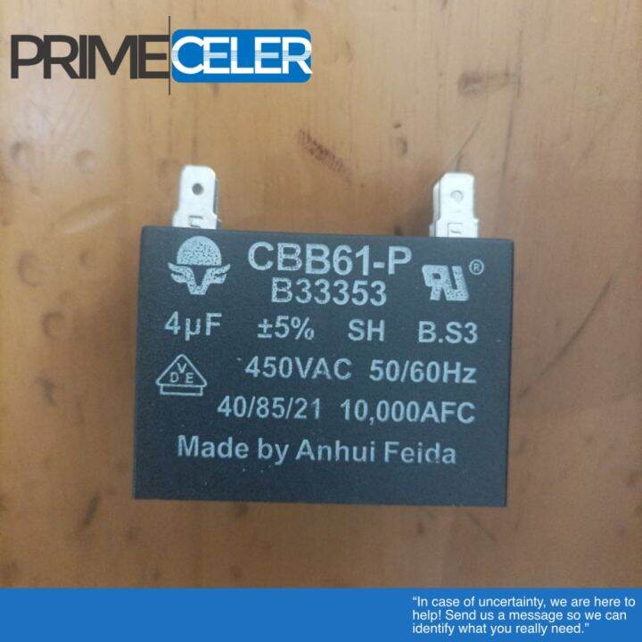 Capacitor 4uf gray square | Lazada PH