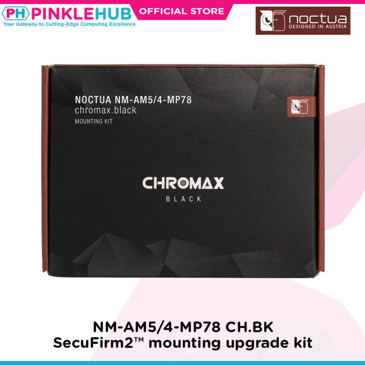 PinkleHub | NOCTUA NM-AM5/4-MP78 CH.BK Mounting Kit for AMD AM5 and AM4 ...