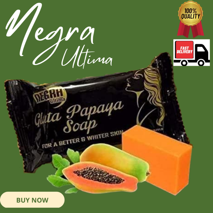 TSTB On Sale NEGRA ULTIMA PAPAYA GLUTA SOAP, Original Whitening Soap ...