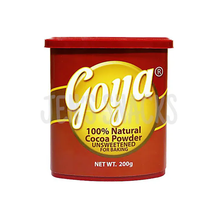 Goya 100% Natural Cocoa Powder Unsweetened 200 grams | Lazada PH