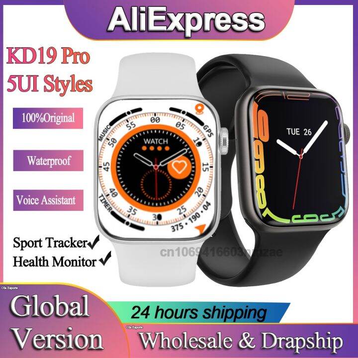 Board13jyj3uju KD19 Watch Series 8 Men Game Smartwatch Call Rate Monitor Watches For Iphone ...
