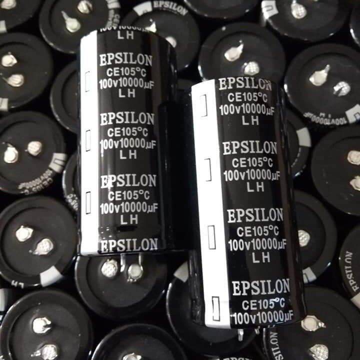 Elko Elco ORIGINAL EPSILON 10000uF 10000 uF 100V ORI kapasitor ...