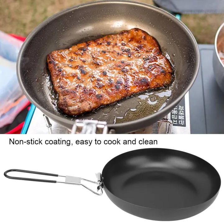 【COD】【ห้ามพลาด】Outdoor Portable Pan กลางแจ้งแบบพกพาPanพับเครื่องครัวแคม ...