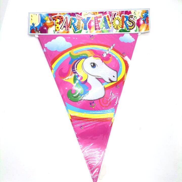 Unicorn Banderitas Bunting Pastel Theme Party | Lazada PH