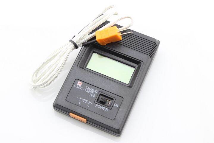 DIGITAL TERMOMETER ALAT UKUR SUHU SENSOR TEMPERATUR PORTABLE - 50°C ...