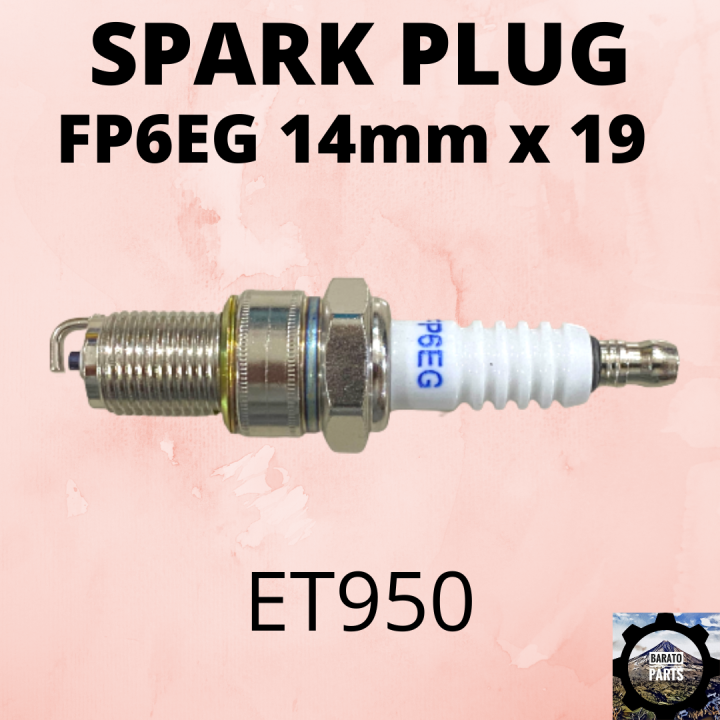 Spark Plug ET950 FP6EG for 950-1000 watts Generator | Lazada PH
