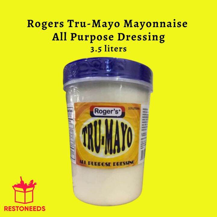 Rogers Tru-Mayo Mayonnaise All Purpose Dressing 3.5 liters | Lazada PH