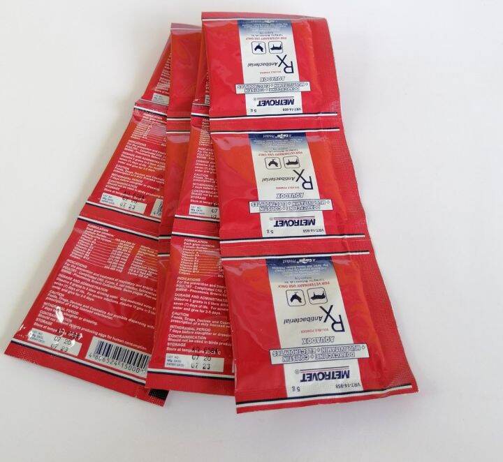 [AGRIVET] 12 sachets AQUADOX 5g per sachet for Swine/ Para sa alagang ...