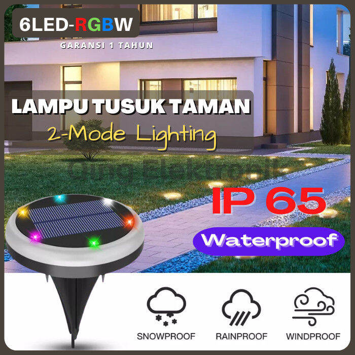 Lampu Tanam Taman Solar Tenaga Surya Outdoor LED Waterproof | Lazada ...