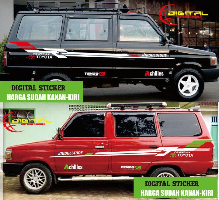 STIKER STICKER MOBIL KIJANG SSX SUPER LGX PROMO TERLARIS | Lazada Indonesia
