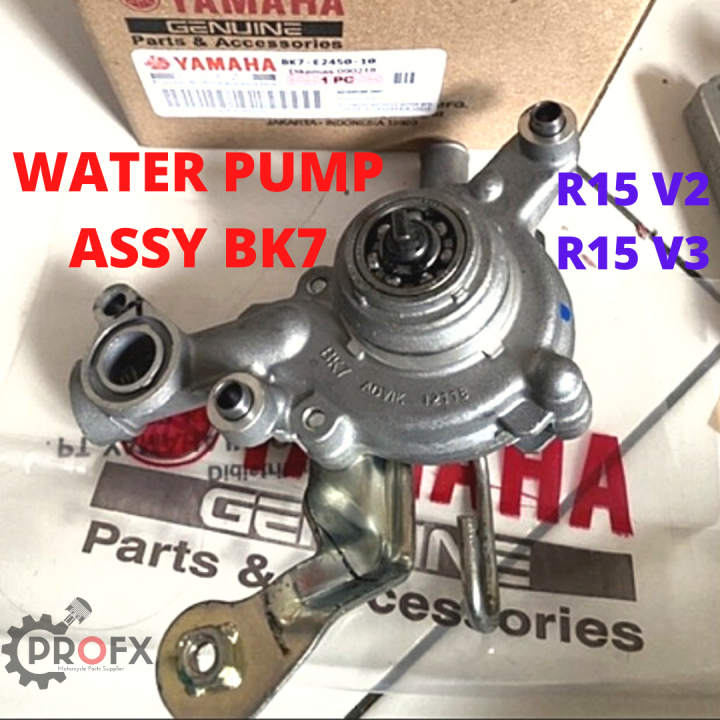 WATER PUMP ASSY BK7 YAMAHA R 15 V2 , R 15 V3 KUALITAS ORIGINAL POMPA AIR RADIATOR | Lazada Indonesia