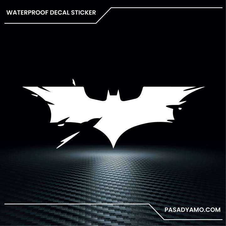 Batman Solid Silhouette Sticker for Cars Motorcycles Laptops ...