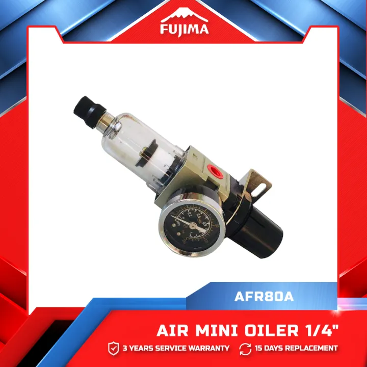 Fujima Air Mini Oiler 1/4" Pneumatic Lubricator Air Mini Oiler Provides ...