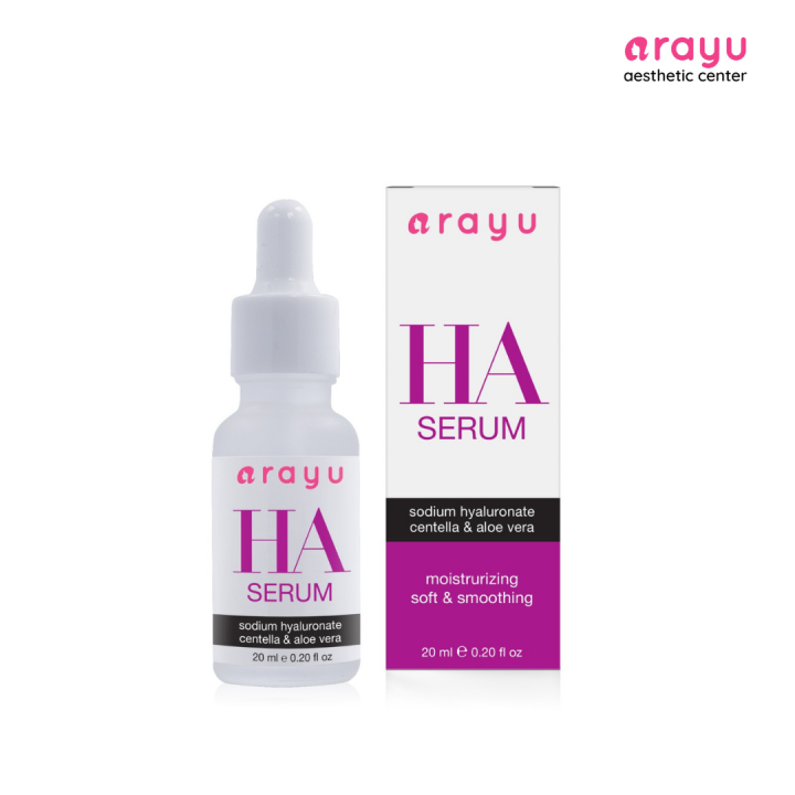 Arayu HA Serum with Sodium Hyaluronate Centella Asiatica & Aloe Vera ...