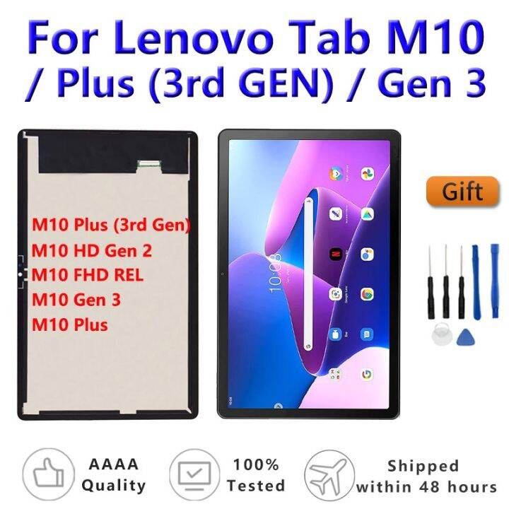สำหรับ Lenovo M10บวก FHD REL Tab M10 HD Gen 2 Plus 3rd Gen 3 TB-X306 ...