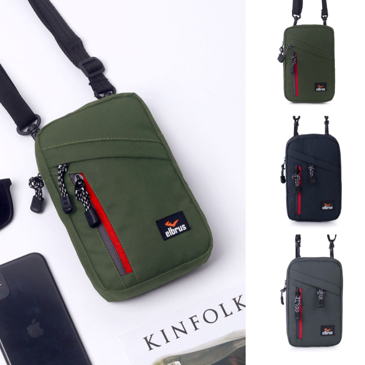 Hanging Wallet Dompet Gantung Leher Sako Premium Waterproof warna Hijau ...